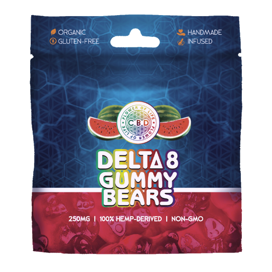 Delta 8 CBD Gummy Bears| Premium Delta 8 Gummies | 25MG per Bear ...